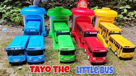 Mencari Dan Menemukan Mainan Mobil Bus Tayo Lani Rogi Dan Gani YouTube