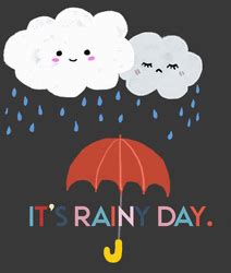 Rainy Friday Colorful Rain Pouring  500×639 Rainy Friday