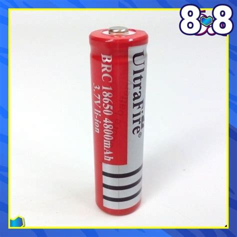 Ultrafire 3 7V Li Ion Rechargeable Battery Lazada