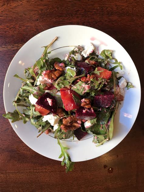 Roasted Beet And Goat Cheese Salad Really Into This