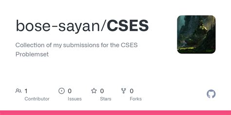 Github Bose Sayancses Collection Of My Submissions For The Cses