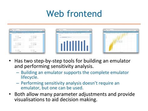 Ppt Emulation And Sensitivity Analysis In The Model Web Powerpoint Presentation Id2805995