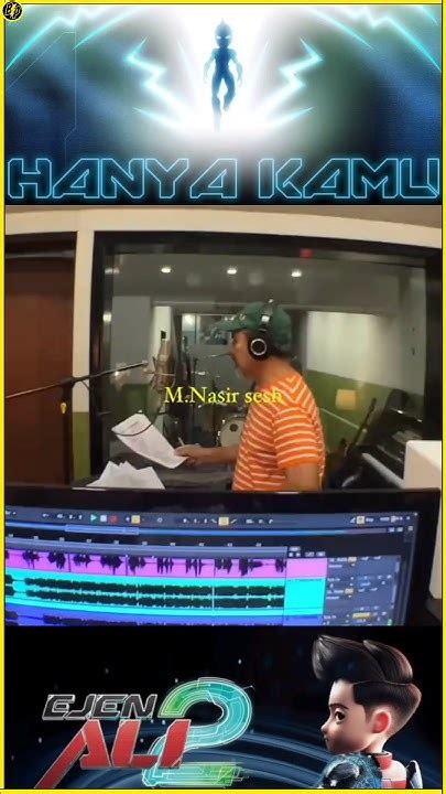 EJEN ALI THE MOVIE 2: Disebalik Tabir OST HANYA KAMU feat. M Nasir? #ejenalithemovie2 - YouTube