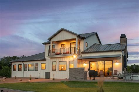 4 Bed Modern Farmhouse Plan With U Shaped Kitchen And Private Master