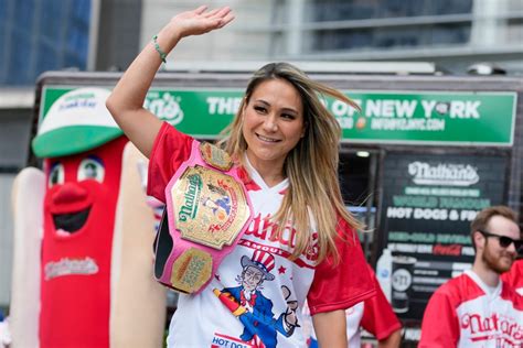 Miki Sudo Wins Nathans Womens Hot Dog Eating Competition