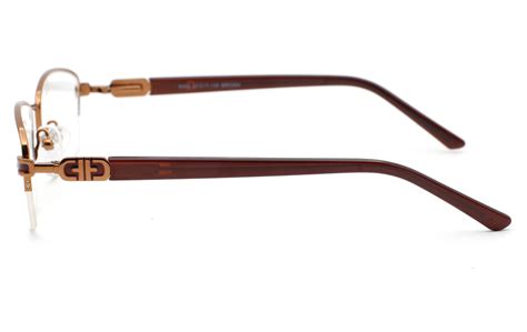 Semi Rimmless Glasses Womens Pink