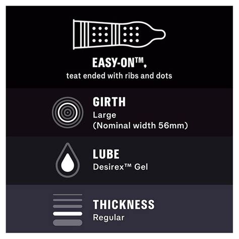 Durex Intense Condoms Ribbed And Dotted Regular Fit Ocado