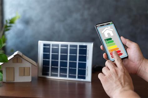 Premium Photo Smart Home Display And Model House With Solar Panel