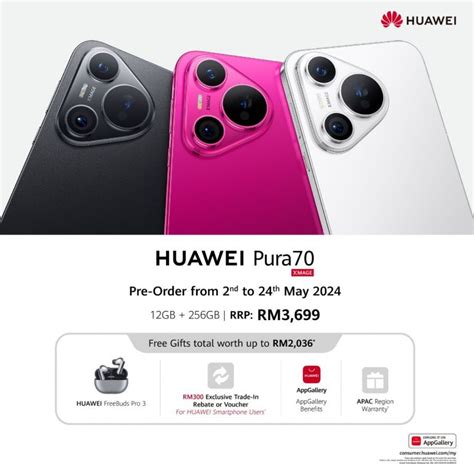 Huawei Pura Malaysia Official Price And Pre Order Promo