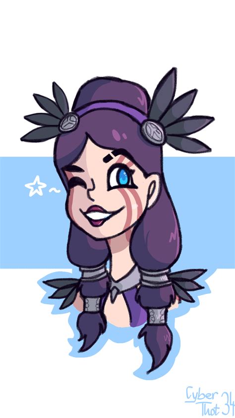 Morrigan Doodle V R Smite