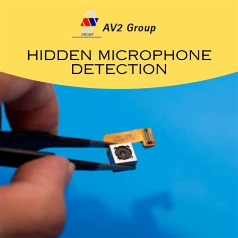 Av2 Group Wired Hidden Microphone Detection At ₹ 27000piece In Noida