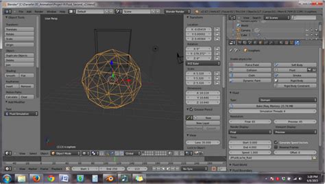Physics How To Get Correct Results When Baking A Fluid Simulation Blender Stack Exchange
