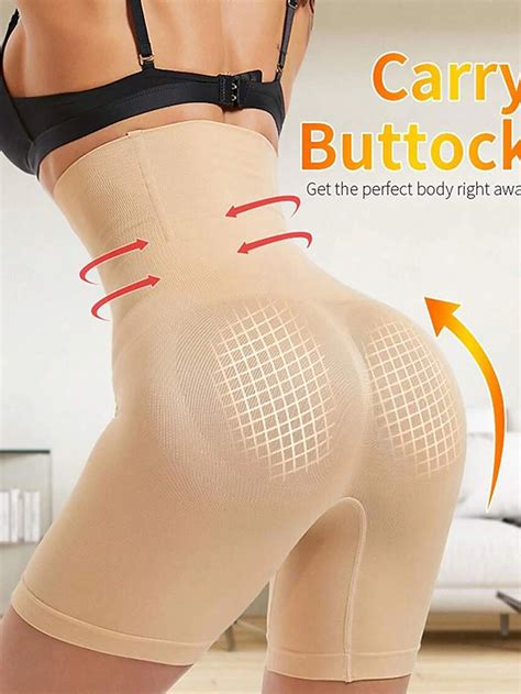 Womens High Waisted Body Shaper Shorts Compression Underwear Women