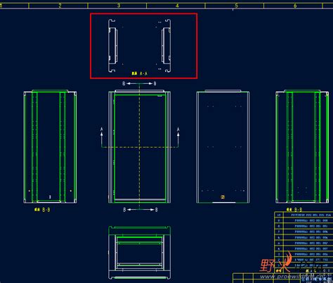 剖截面后部分零件不显示 Creo Parametric 工程图 野火论坛