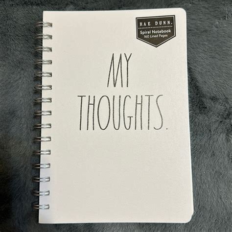 Rae Dunn Office Nwt Rae Dunn 6 Page Spiral Notebook Poshmark