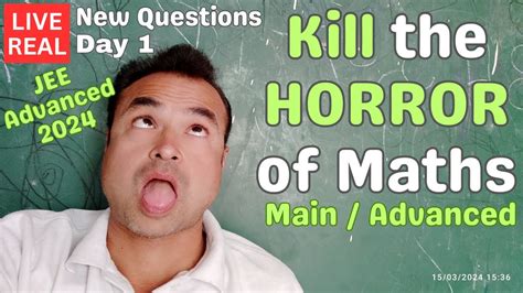 Day 1 Live Crash Course Iit Jee Advanced 2024 Short Tricks Guessing