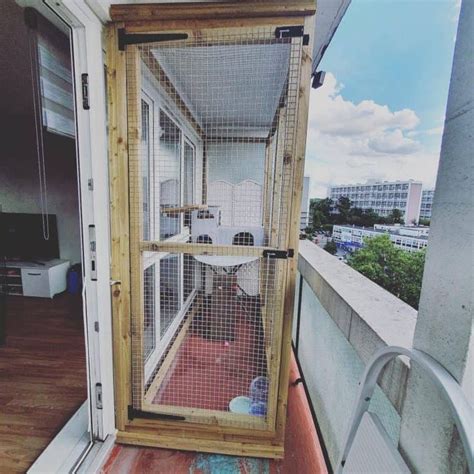 13 Catio Design Ideas For Your Purry Friend Cat Patio Cat Enclosure