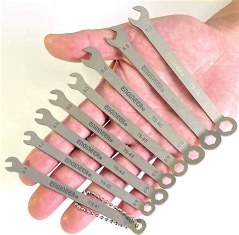Miniature Combination Spanner Set Rhino Electricians Tools
