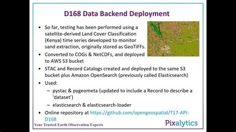 a first experience with stac within an ogc testbed 17 api activity