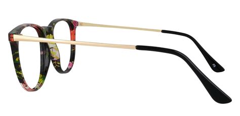 Harriett Oval Prescription Glasses Floral Womens Eyeglasses