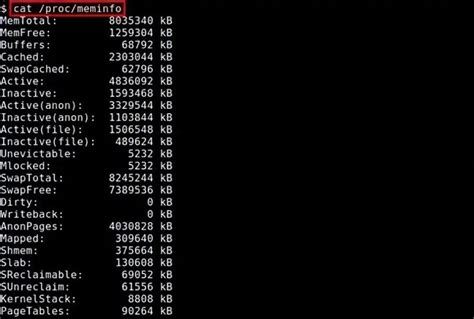 linux 下查看内存使用情况方法总结 知乎