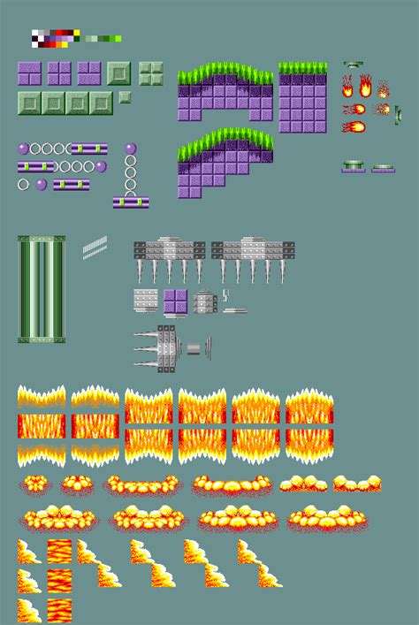 Pixilart Some Marble Zone Sprites By Kalviniscool