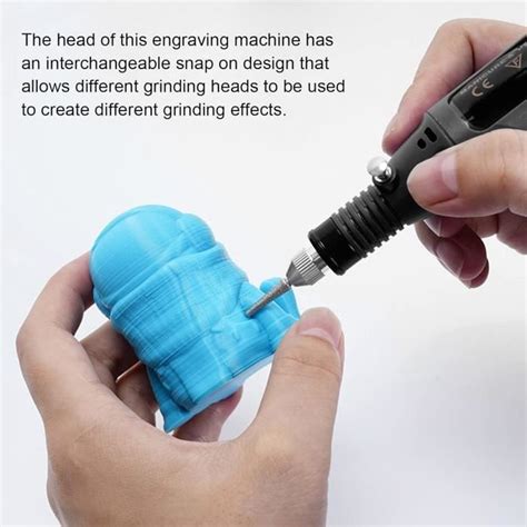 Machine de Gravure Alimentée par USB Mini Outil Rotatif Stylo de