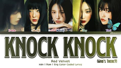 Red Velvet Knock Knock Who S There Color Coded Han Rom Eng Lyrics YouTube