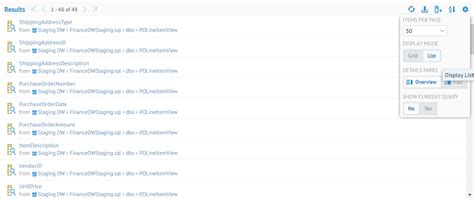 Show Execution History