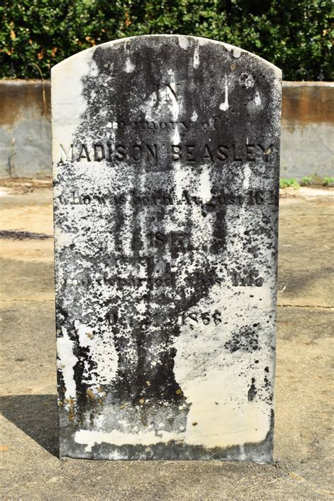 Madison Beasley 1847 1866 Find A Grave Memorial