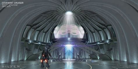 Halo Covenant Cruiser Glassing