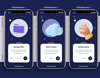 File Manager Ios App Design Projects Photos Videos Logos