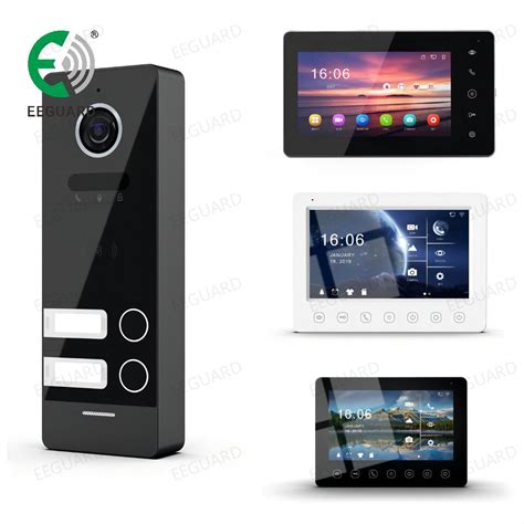 Wire IP Video Door Phone Intercom WiFi Kit China Video Door Phone And Video Door Bell