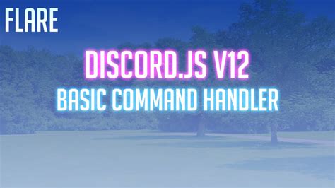 code your own discord bot 2020 basic command handler discord js