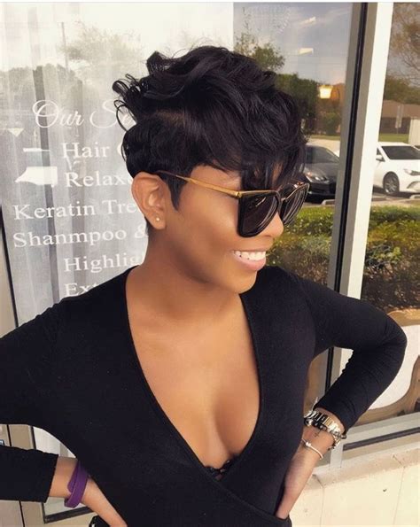 Pin By Kia T On Tressed Out Short Hair Styles Pixie Short Sassy Hair