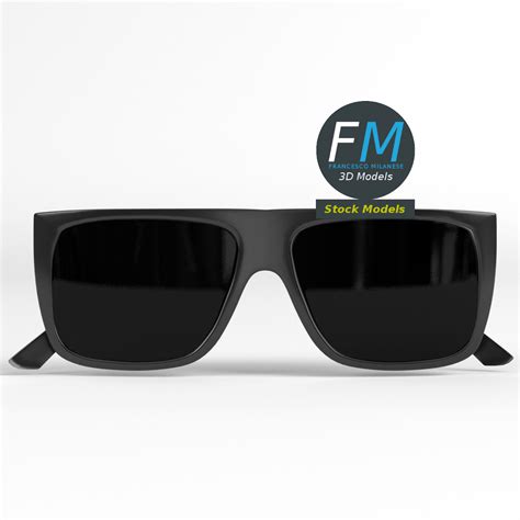 Sunglasses Flat Top By Francescomilanese85 3docean