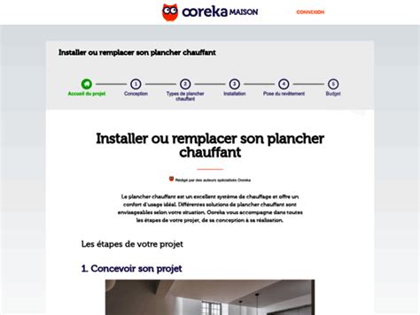Bienvenue Au Plancher Chauffant Comprendrechoisir Page Installer
