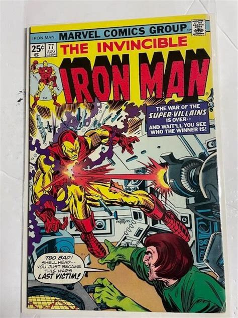 Iron Man 1st Series 77 Fn Collectors Edge Comics
