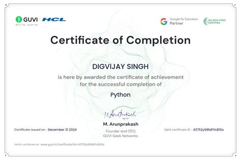 Python Guvi Codingjourney Techexplorer Btechlife Futureengineer Digvijay Singh