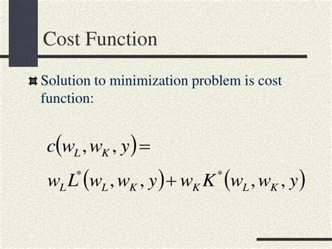 Ppt Cost Minimization Powerpoint Presentation Id 625767