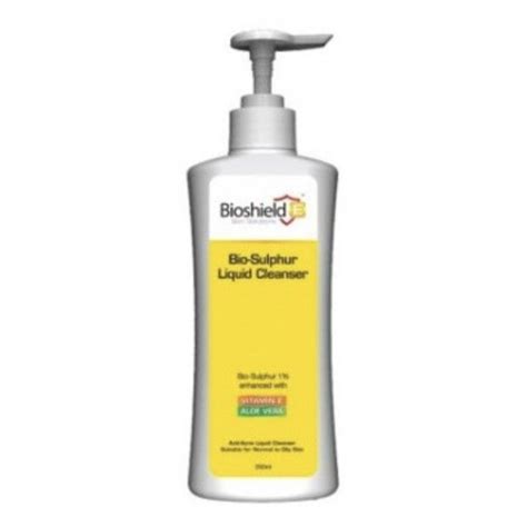 Bioshield E Bio Sulphur Liquid Cleanser 250ml Exp112025 Lazada