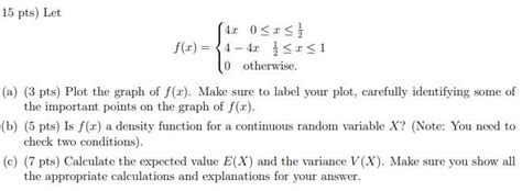 Solved 15 Pts Let 4 0 Chegg Com