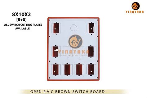 Brown Electrical Switch Board At ₹ 22piece Ahmedabad Id 15933037673