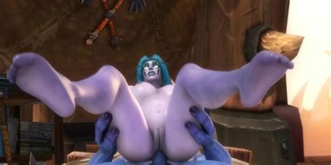 Warcraft Nightelf Gets Anal Fucked By Troll
