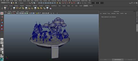 Low Poly Tree Enviroment For VR AR On Behance