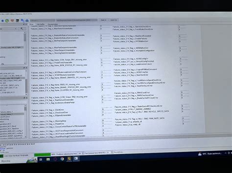 Radar Megane IV błąd Zawieszenie układ kierowniczy i hamulcowy