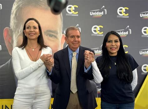 Delsa Solórzano Edmundo González representa la esperanza y la libertad de Venezuela lo vamos
