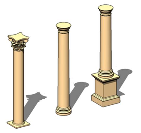 Revit Architectural Columns Vs Revit Structural Columns IMAGINiT Building Solutions Blog