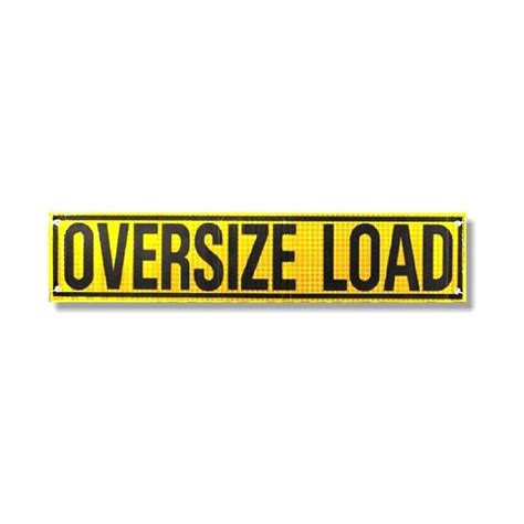 Wide And Oversize Load Banners Mission Ready Safety