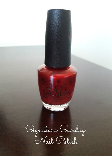 The Italiagal Signature Sunday Nail Polish An Affair In Red Square